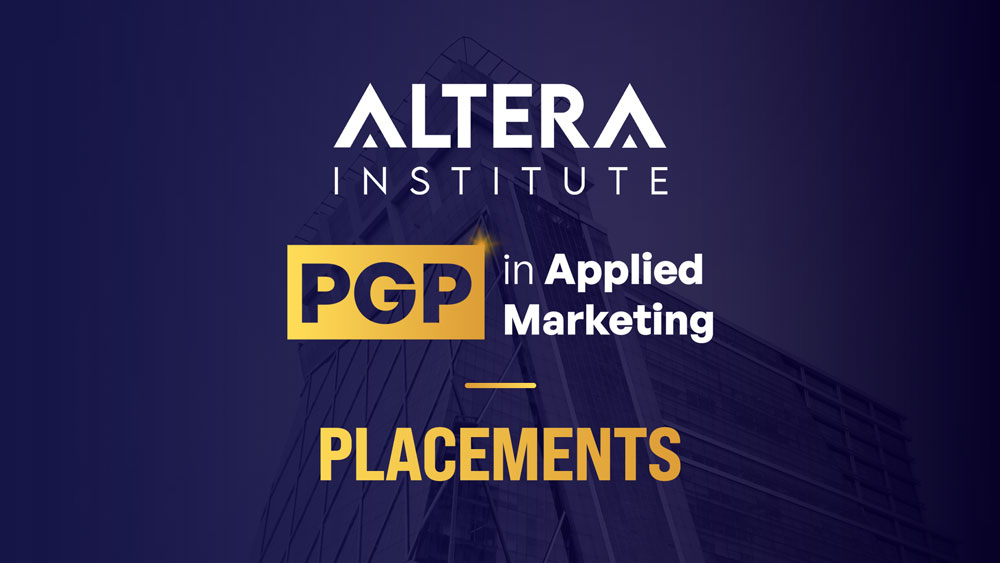 PGP in Applied Marketing Placements | Altera Institute